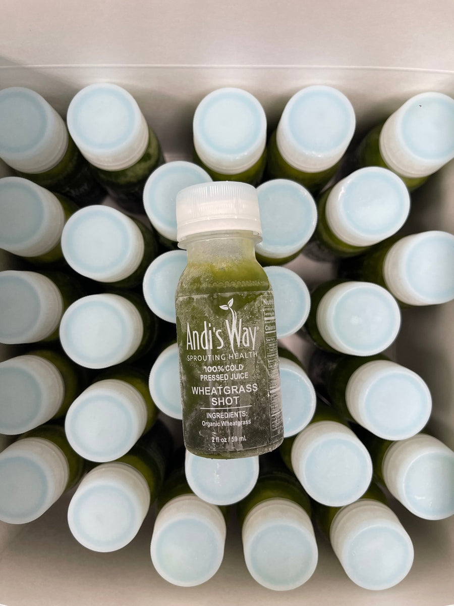 100% Frozen Raw Wheatgrass | Frozen Wheatgrass Shots