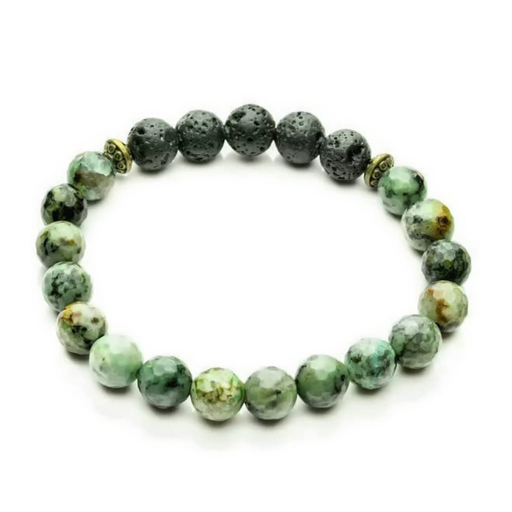 African Turquoise Diffuser Bracelet For Men & Women – Andi's Way